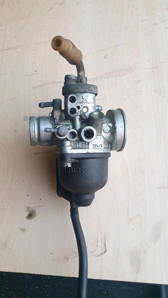 Weber Vergaser 12 OM Einstellhülse oben am Deckel - Probleme mit dem ...